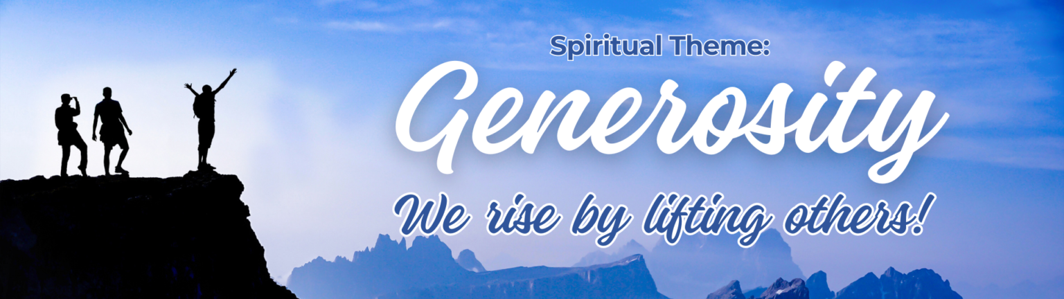 Spiritual Theme Generosity | Unitarian Universalist Church of Annapolis